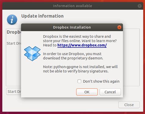 How To Install Dropbox In Ubuntu Lts Desktop Ostechnix