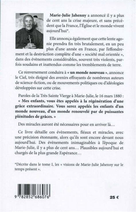 Miracles au cœur des ténèbres Association les Amis de Marie Julie Jahenny
