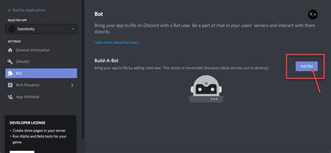 how to create a discord bot