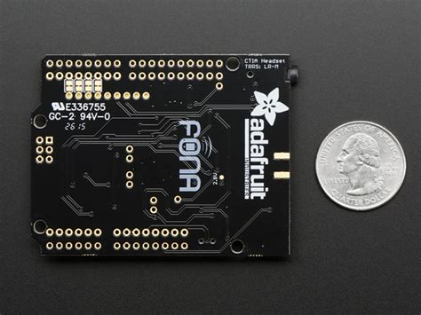 Adafruit Fona Shield Mini Cellular Gsm Gps For Arduino Id