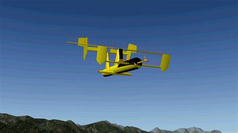 Hybrid Rotorwing Design Transitions From Fixed To Rotary Wing Mid Flight