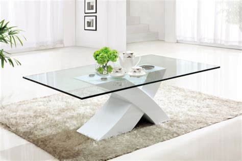 La Table De Salon En Verre