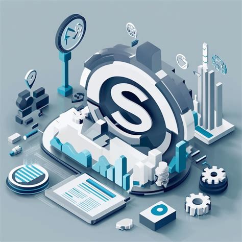 Seo Strategy Infographic Premium Ai Generated Image