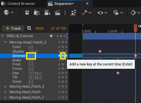 Dmx Sequencer Integration In Unreal Engine Unreal Engine