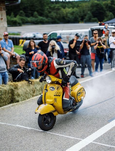 Rockt Roller 407cc 88 Hp 1958 Vespa Drag Racer BikeBound