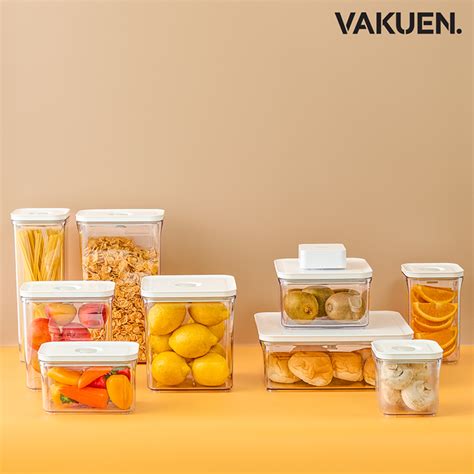 [vakuen] 바퀜 마하 단품 9종 택1 플라스틱 진공 밀폐 용기 기기형 Vakuen 바퀜