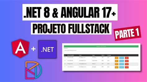 projeto completo angular 17 e 8 web api dapper e sql server