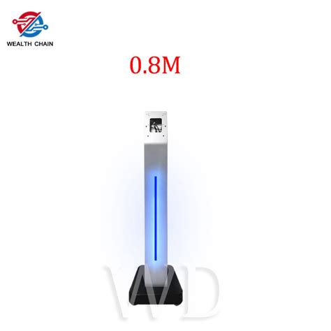 3a 800mm Face Recognition Temperature Kiosk Facial Temperature