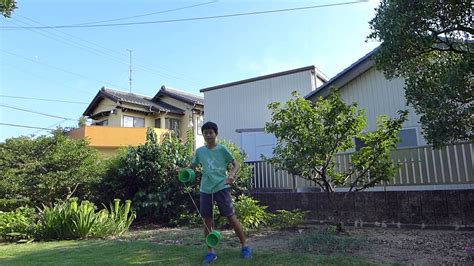 【オリジナル技集】「2ディアボロでポイ ヌンチャク 」 2diabolo poi youtube