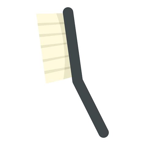 Premium Vector Cleaning Brush Icon Flat Illustration Of Cleaning