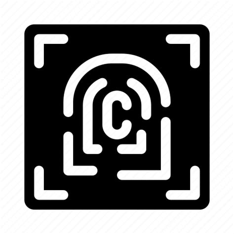 Fingerprint Biometric Security Identity Scan Icon Download On Iconfinder