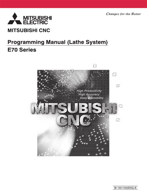 Mitsubishi Programming Manual E70 Lathe Pdf Drilling Machining Mitsubishi Programming Manual E70 Lathe Pdf Drilling Machining
