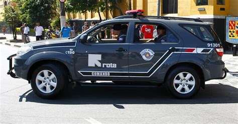 Carros de polícia do Brasil 40 Imagens mostram como está equipada a