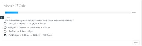 Solved Module 17 Quiz 1 10 1 1 Point Which Of The Following