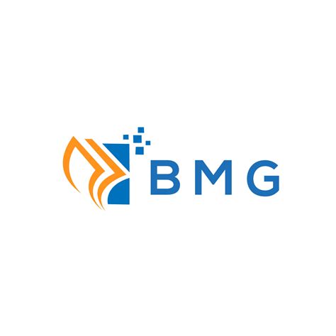 diseño de logotipo de contabilidad de reparación de crédito bmg sobre ...
