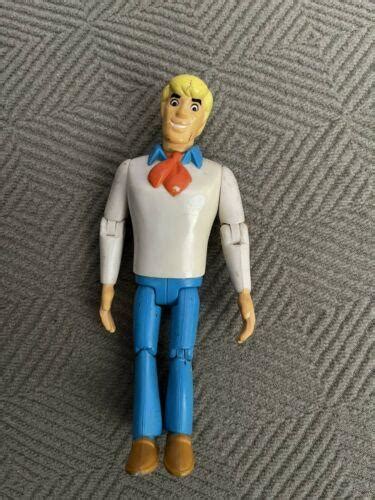 Scooby Doo Fred Action Figure Hanna Barbera Vtg 2001 Freddie Jones Free
