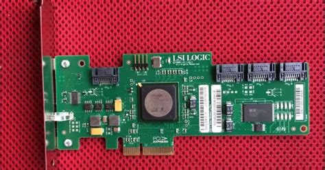 HP LSI Logic Port SATA SAS Raid Controller Card SAS E HP E