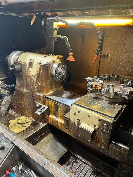 Hardinge Chnc Ii Cnc Turning Center 14 Swing 1 6 Bar 12 5 Machining Length For Sale