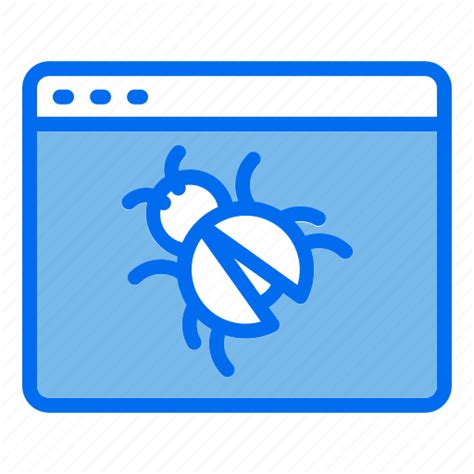 1 Web Bug Computer Virus Malware Icon Download On Iconfinder