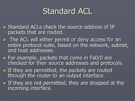 PPT Access Control List ACL PowerPoint Presentation Free Download ID 655403