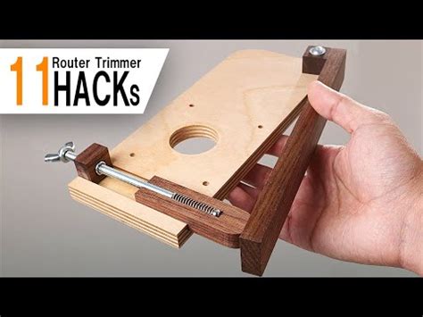 6 11 Steps And Jigs For Mastering Router Trimmer YouTube Router Woodworking Diy Router
