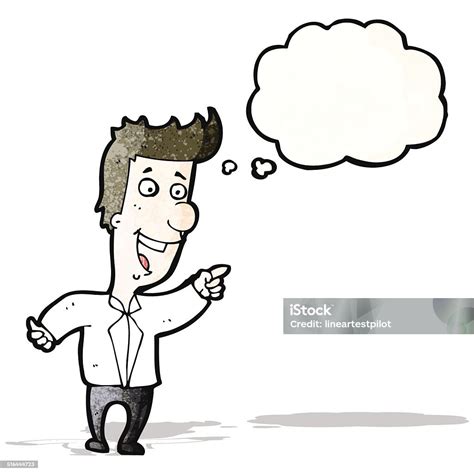 Cartoon Man Pointing And Laughing向量圖形及更多仔細考慮圖片 仔細考慮 兒童 剪貼畫 Istock