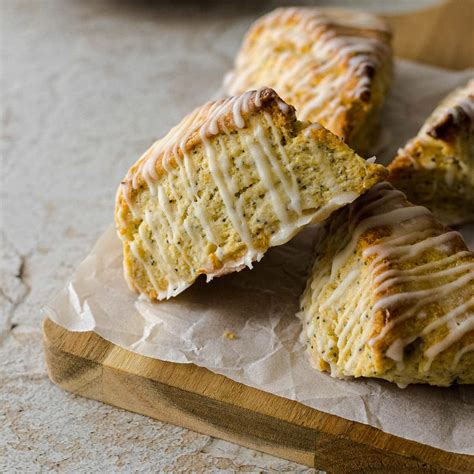 Lemon Poppy Seed Scones Salty Ginger