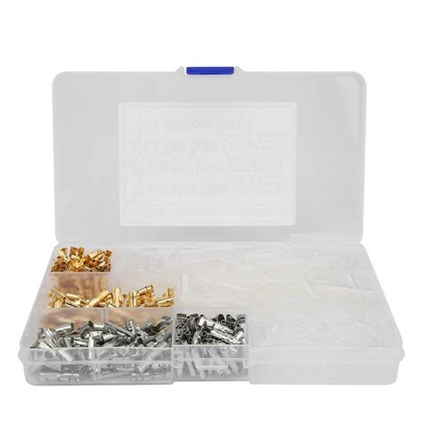 Conector Eléctrico 400pcs Conectores Tipo Bala Macho Hembra De 40 Mm