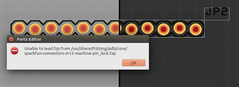 Unable To Load Fzp From Usr Share Fritzing Pdb Core Sparkfun Connectors M Machine Pin Lock