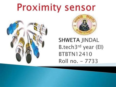 Proximity Sensors Ppt