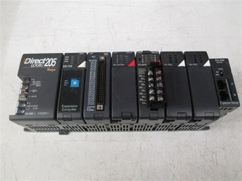 Direct Logic 205 D2 06b 1 6 Slot Rack W Expansion Controller Daves