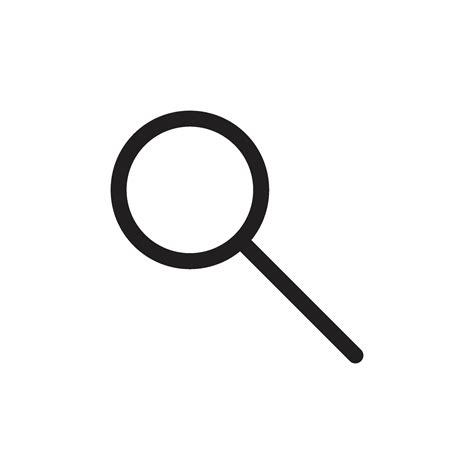Magnifier Internet Search Icon 46007310 Vector Art At Vecteezy