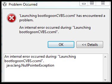 Debug Uboot In CCS Can Not Launch Code Composer Studio Forum Code Composer Studio TI E E