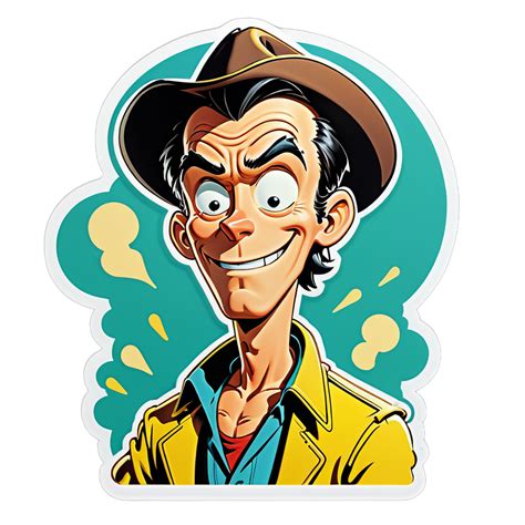 I Made An Ai Sticker Of Lucky Luke