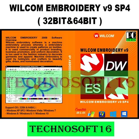 Jual Wilcom 90 Sp4 Software Desain Bordir Full Version Shopee