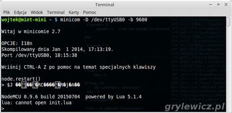 Esp8266 I Linux Pierwszy Program Z Obsługą Dht11 Grylewiczpl