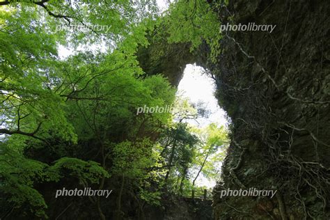 香川県小豆島町 寒霞渓 石門（裏8景 第3景） 写真素材 5161685 フォトライブラリー Photolibrary