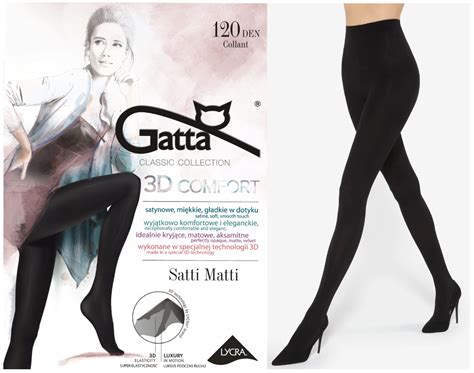 GATTA SATTI MATTI RAJSTOPY KRYJĄCE 120DEN NERO 4 L 12796507467 Allegro pl