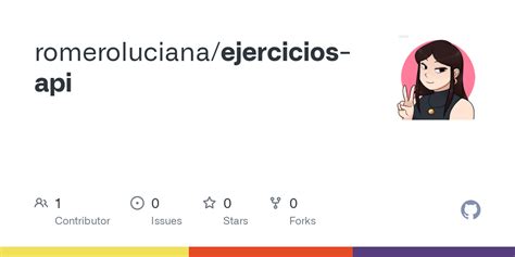GitHub Romeroluciana Ejercicios Api