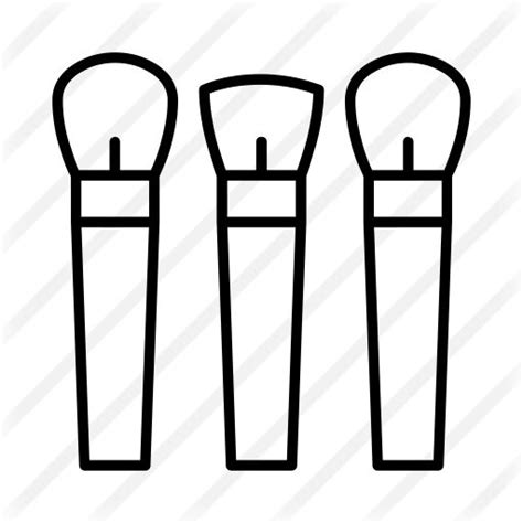Iconos Gratuitos De Pinceles De Maquillaje Dise Ados Por Made By Made
