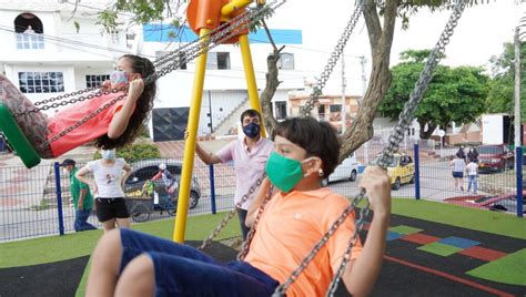 Olaya Disfruta De Nuevo Parque Que Hace Honor A Uno De Sus Líderes