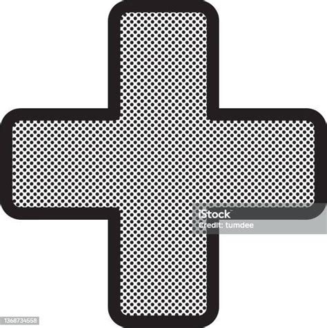 Conception Du Symbole Du Symbole Du Signe Dicône Button Plus Vecteurs