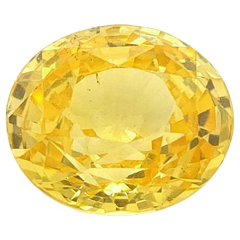 Gia Certified 262 Carats Heated Yellow Sapphire For Sale At 1stdibs