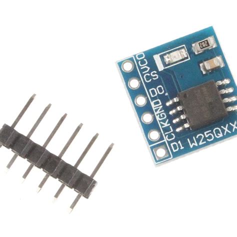 W25Q64 64Mbit 8MByte Flash Memory Module DataFlash SPI Interface