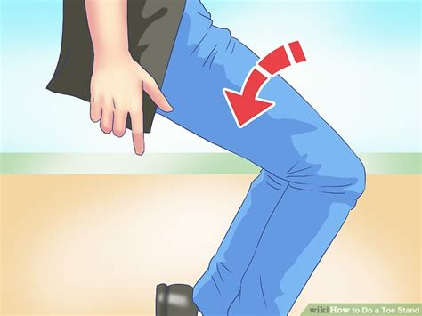 How To Do A Toe Stand 10 Steps With Pictures Wikihow