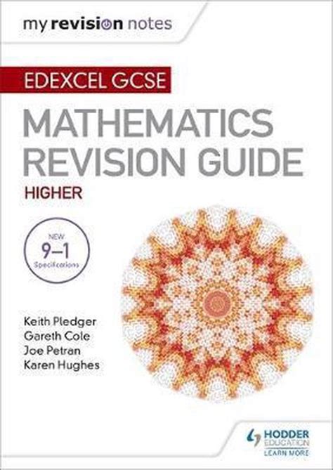 Edexcel Gcse Maths Higher Mastering Mathematics Revision Gu