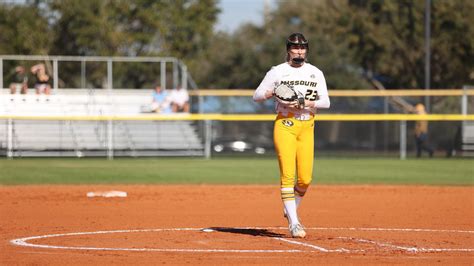Jordan Weber Softball University Of Missouri Athletics