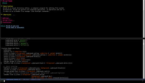 Cyberpunk Theme Emacs Themes Cyberpunk Theme Emacs Themes