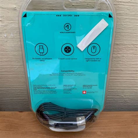 Logitech Wired Mouse M100r Computers And Tech Parts And Accessories