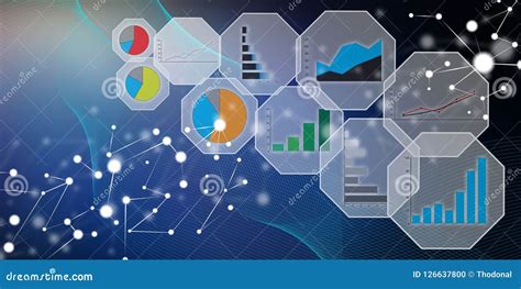 Concept Of Graphic Analysis Stock Illustration Illustration Of